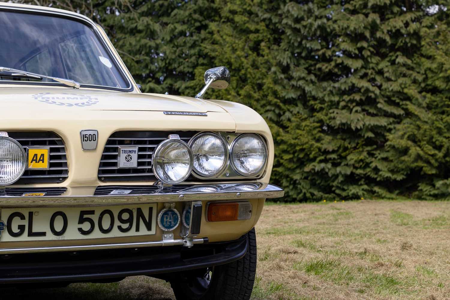 Lot 67 - 1975 Triumph 1500 TC