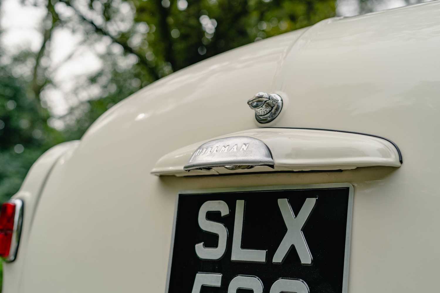 Lot 66 - 1956 Hillman Minx MK8 Convertible