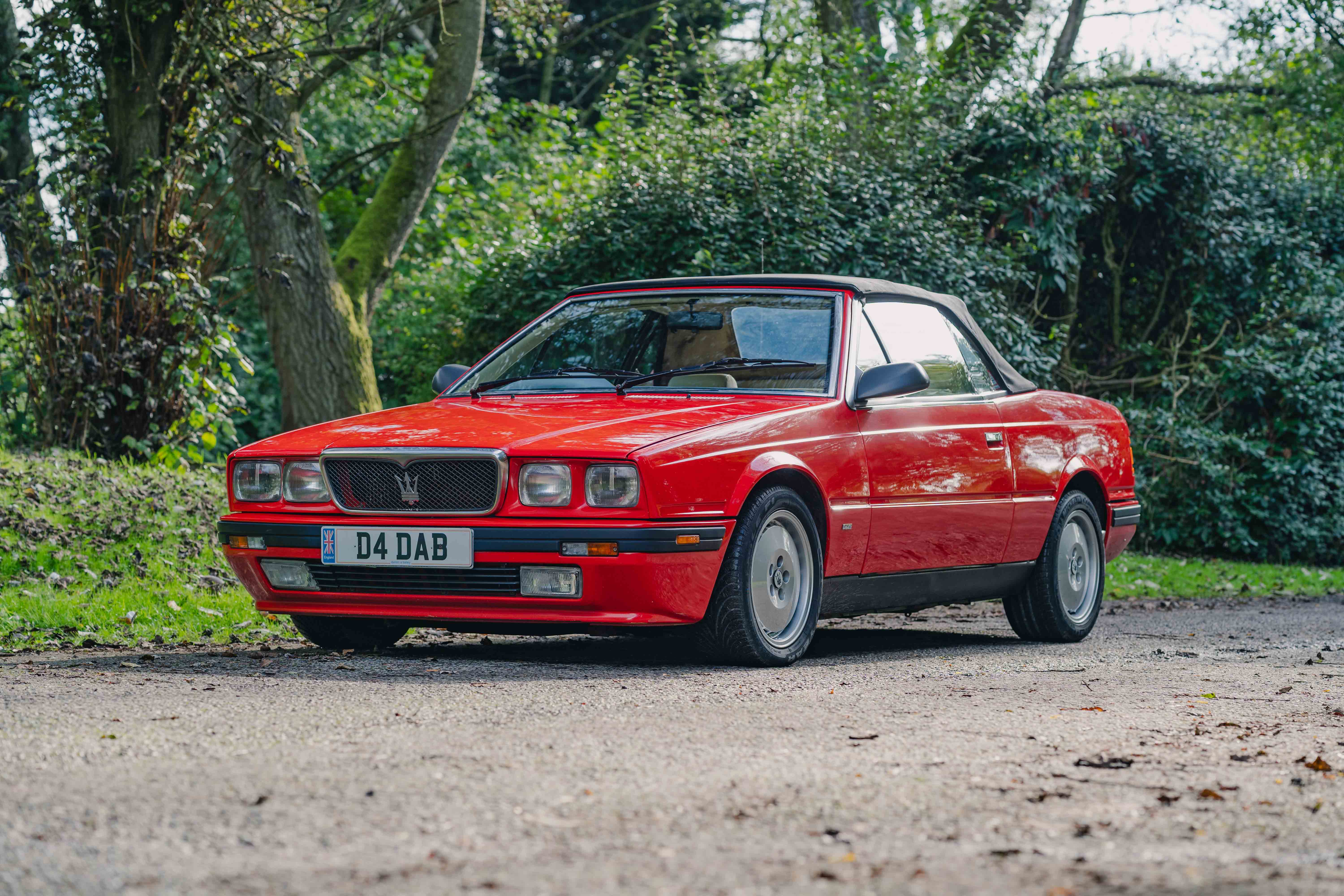 Lot 31 - 1991 Maserati Biturbo Spider