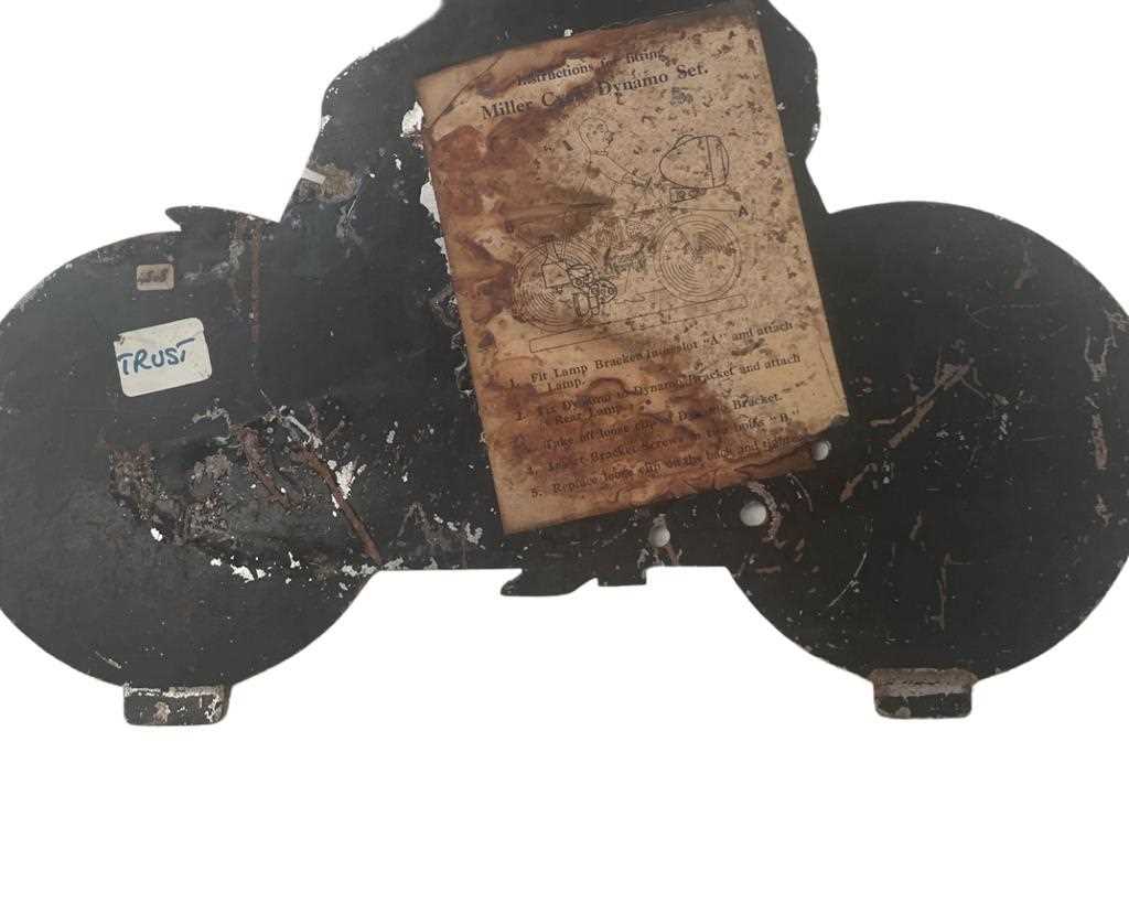 Lot 5 - Miller Dynamo Lighting Die-Cut Aluminium Sign