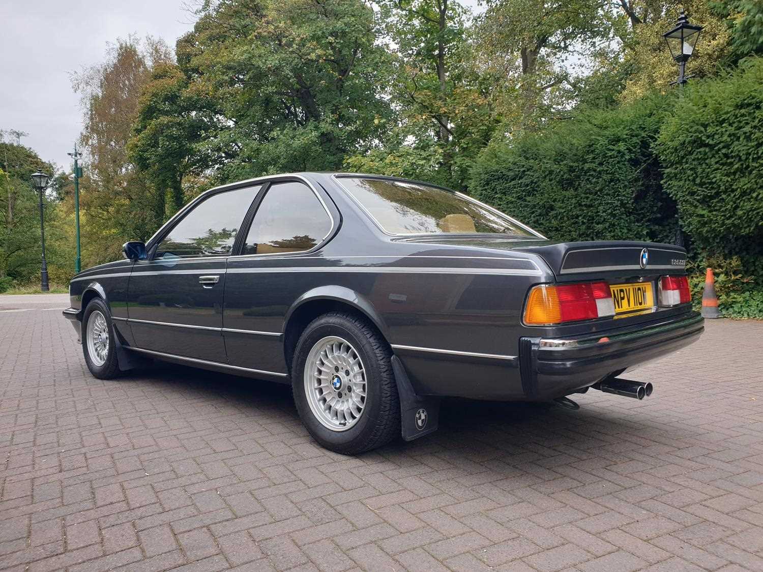 Lot 27 - 1980 BMW 635 CSi