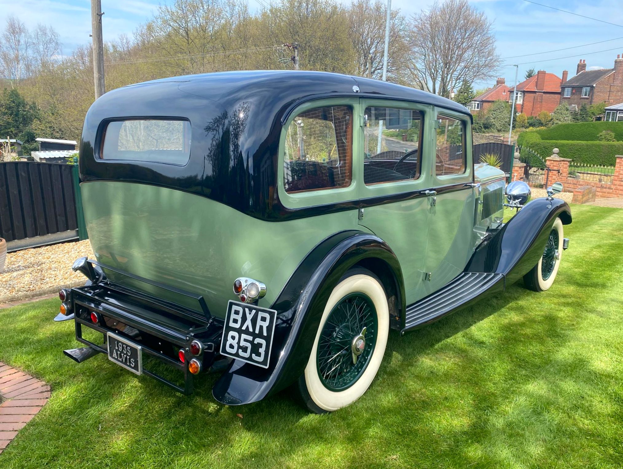 Lot 58 - 1936 Alvis Crested Eagle Six Light Saloon
