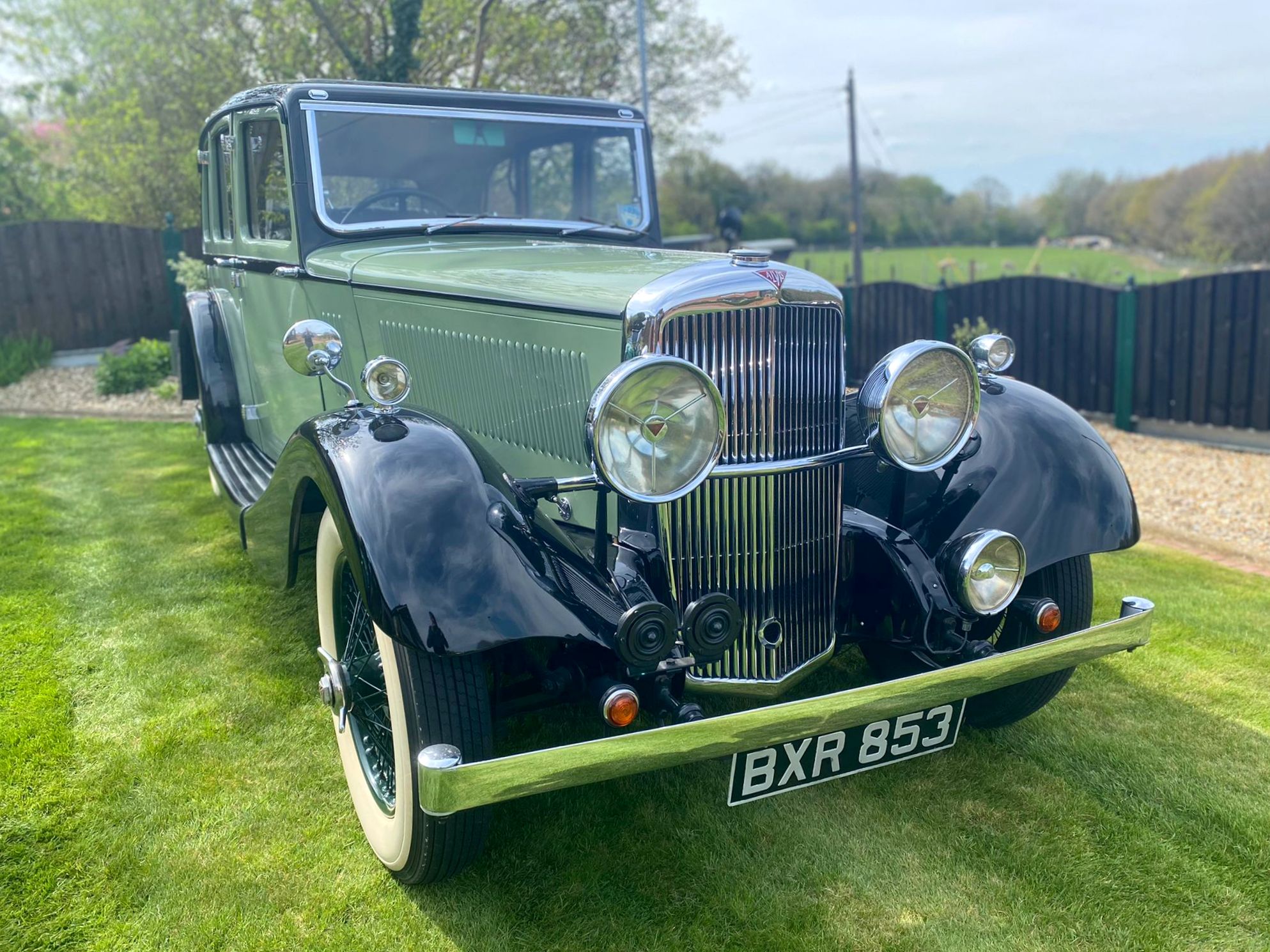 Lot 58 - 1936 Alvis Crested Eagle Six Light Saloon