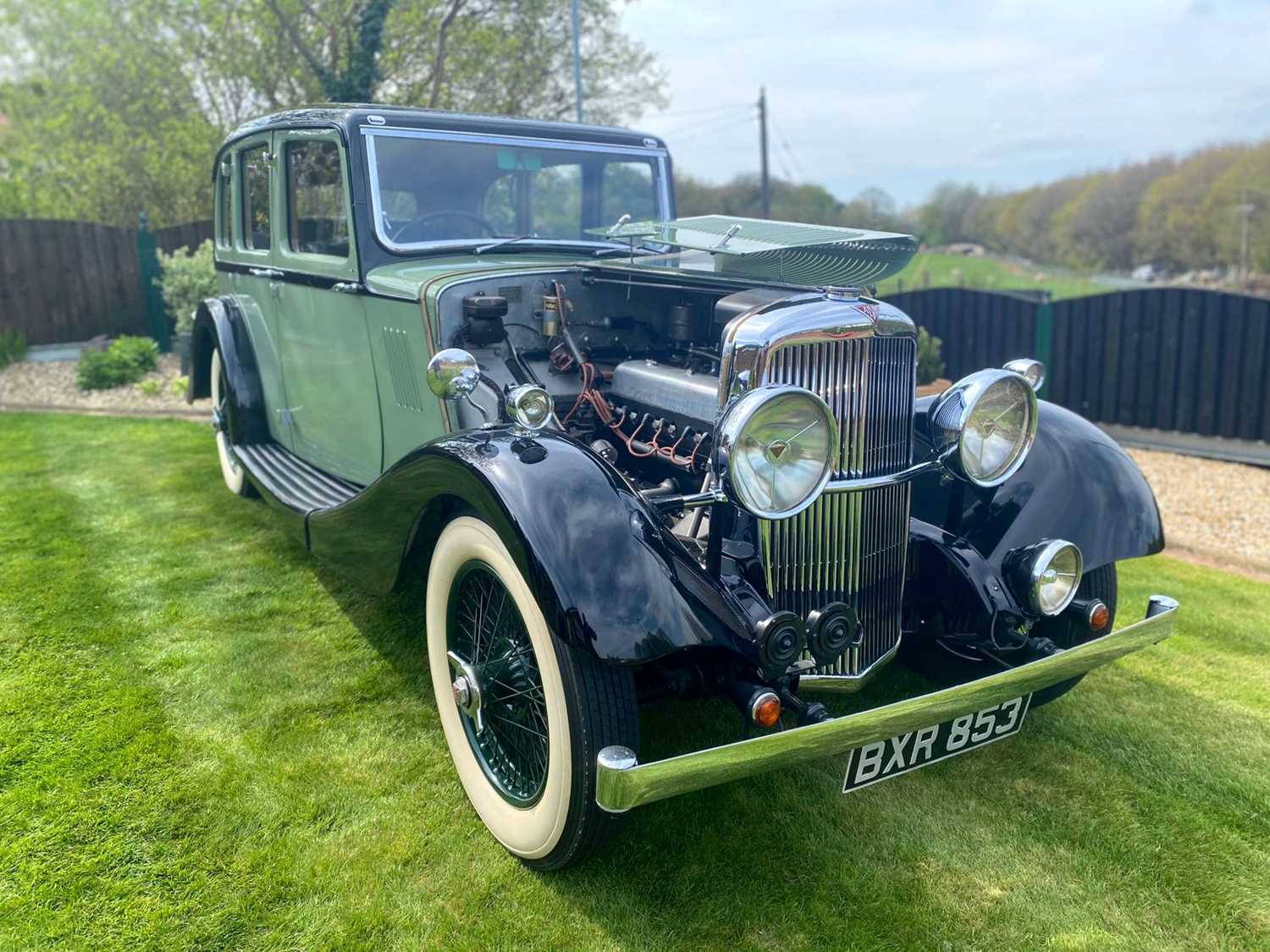 Lot 58 - 1936 Alvis Crested Eagle Six Light Saloon