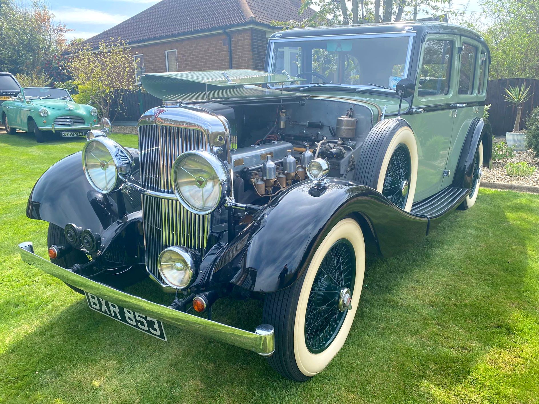 Lot 58 - 1936 Alvis Crested Eagle Six Light Saloon