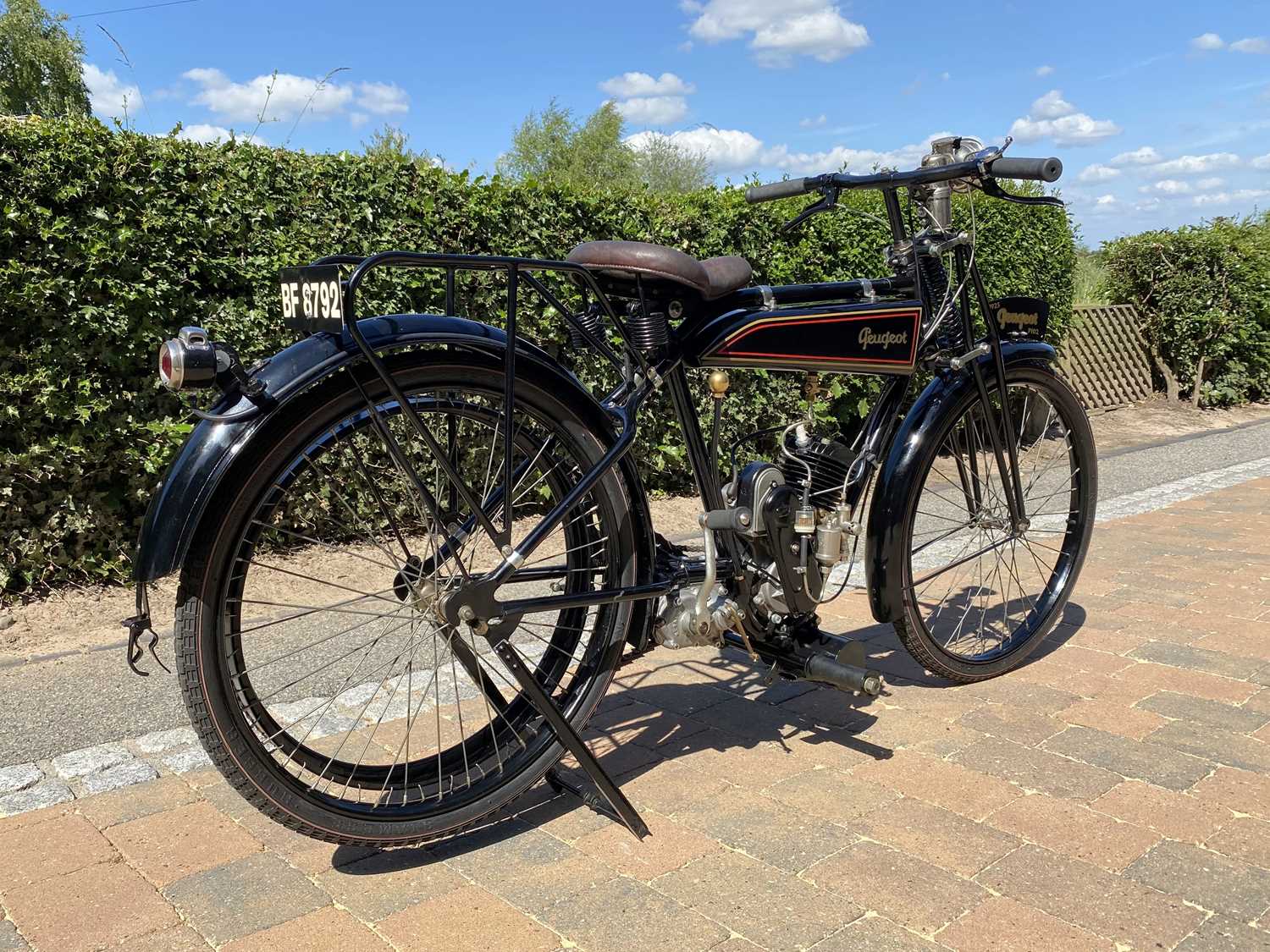 Lot 79 - 1927 Peugeot P102 Two-Stroke Motorcycle