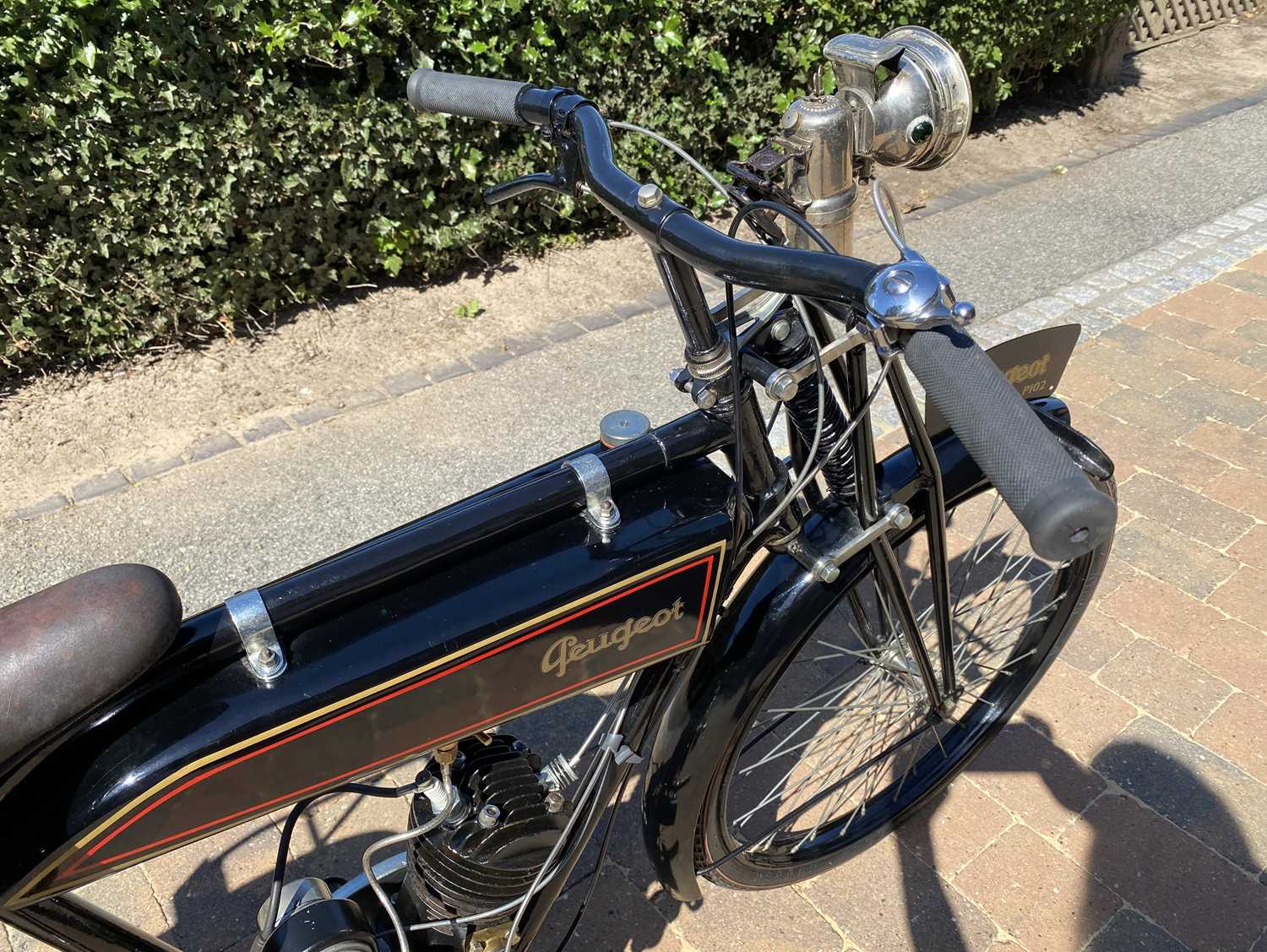 Lot 79 - 1927 Peugeot P102 Two-Stroke Motorcycle