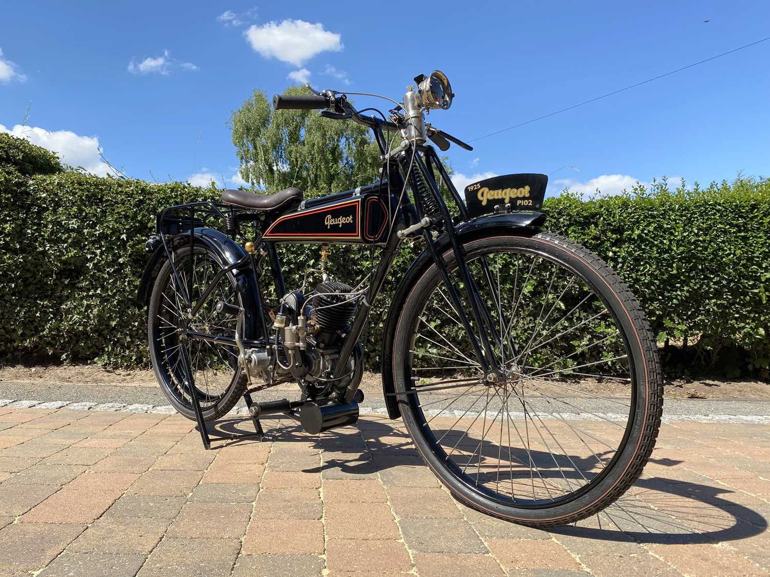 Lot 79 - 1927 Peugeot P102 Two-Stroke Motorcycle