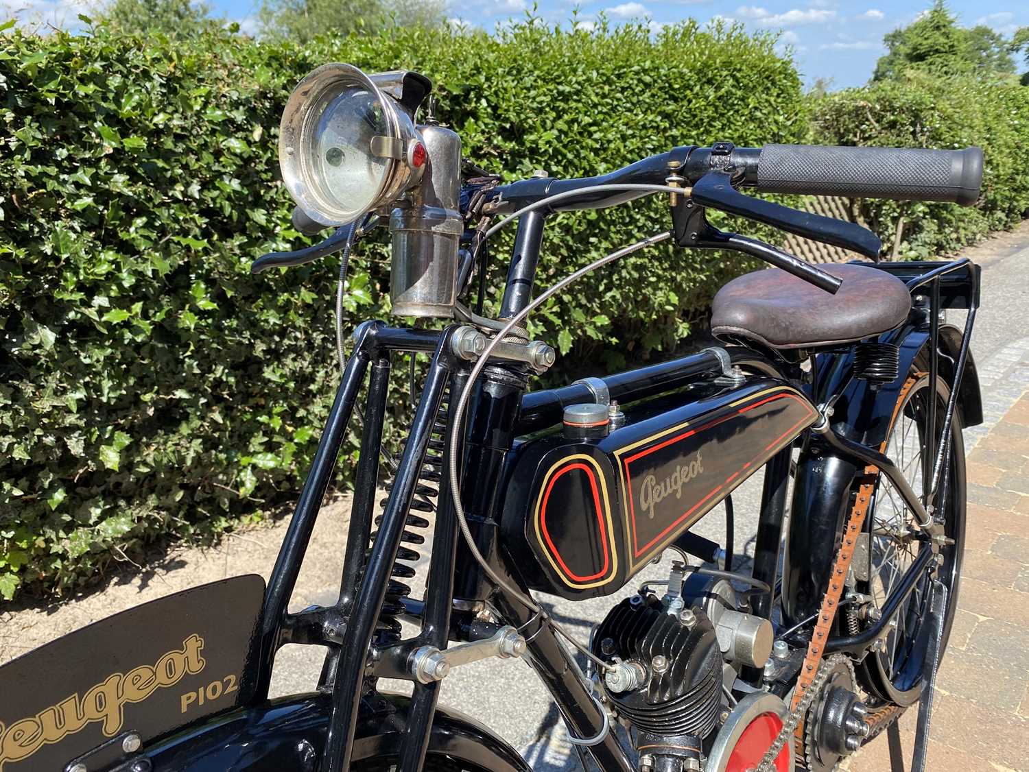 Lot 79 - 1927 Peugeot P102 Two-Stroke Motorcycle