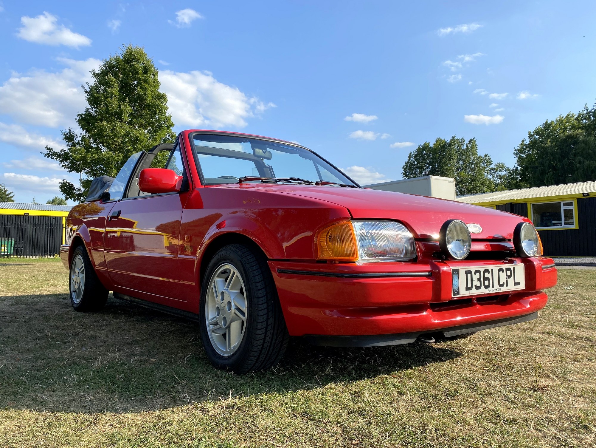 Lot 55 - 1987 Ford Escort XR3i Cabriolet