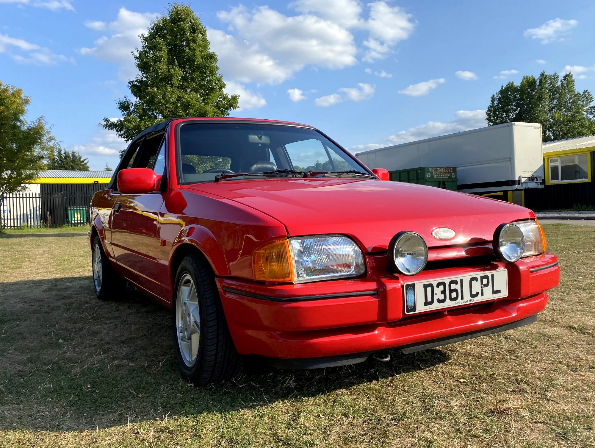 Lot 55 - 1987 Ford Escort XR3i Cabriolet
