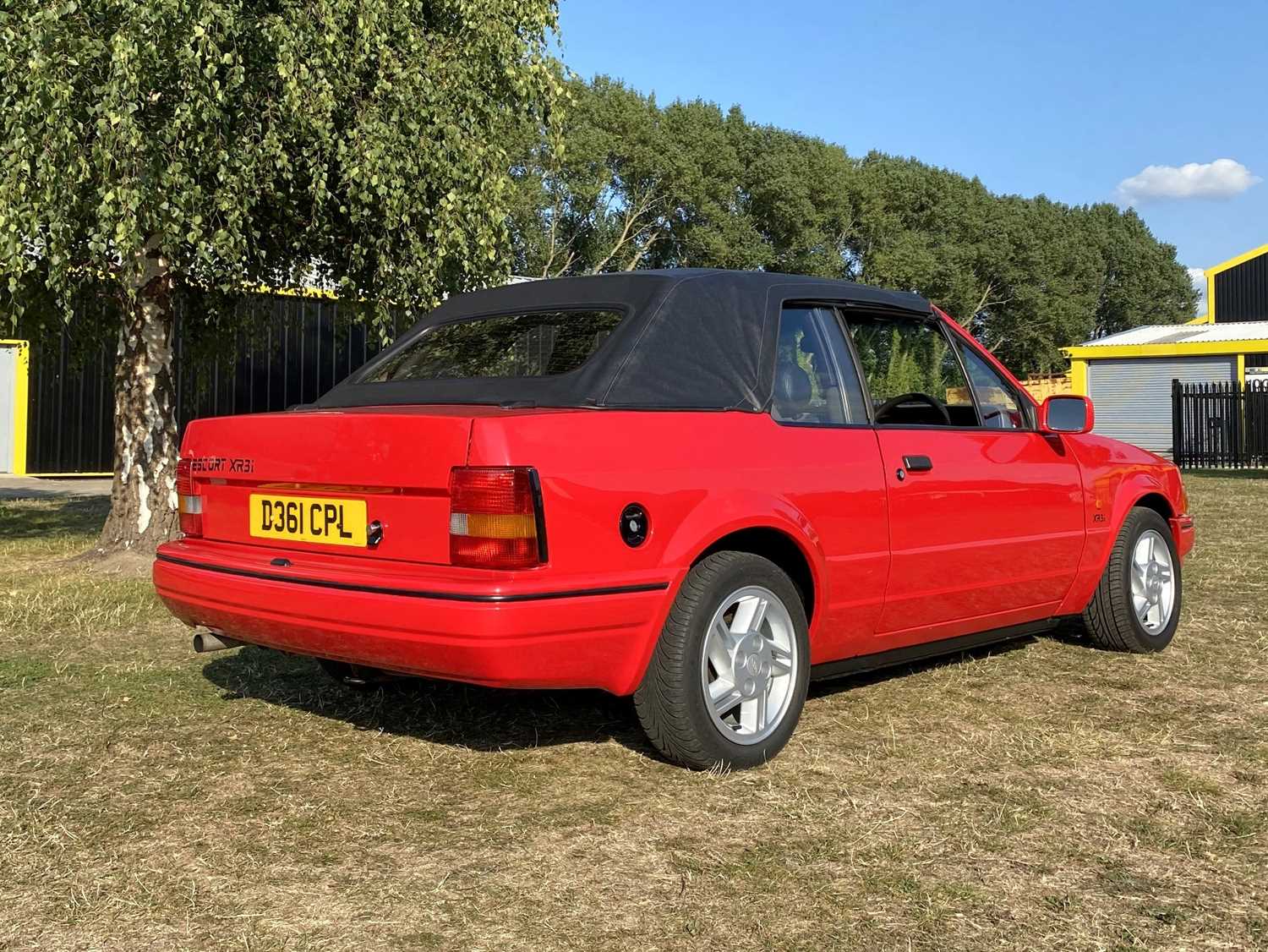 Lot 55 - 1987 Ford Escort XR3i Cabriolet