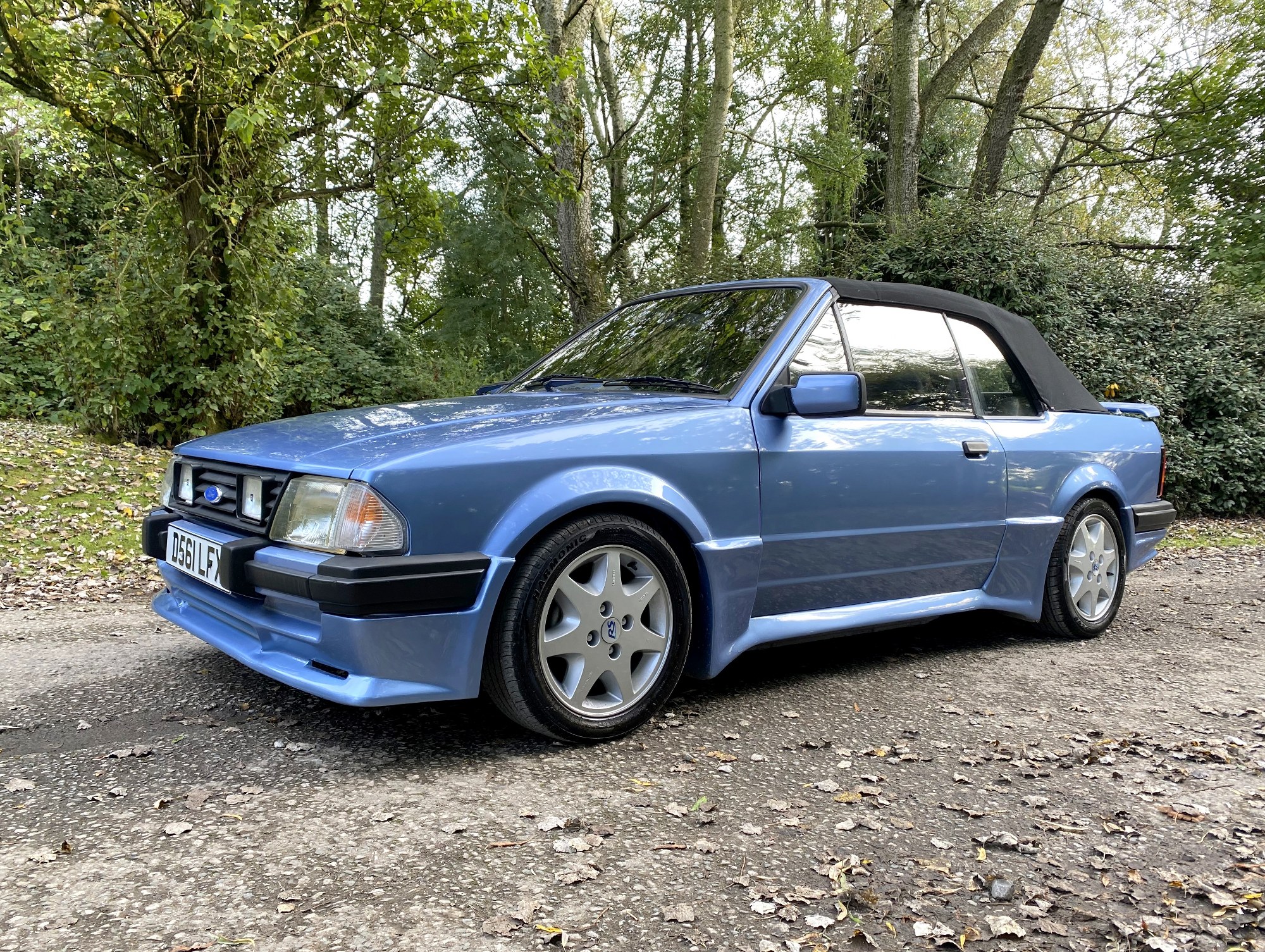 Lot 54 - 1986 Ford MK3 1.6i Cabriolet