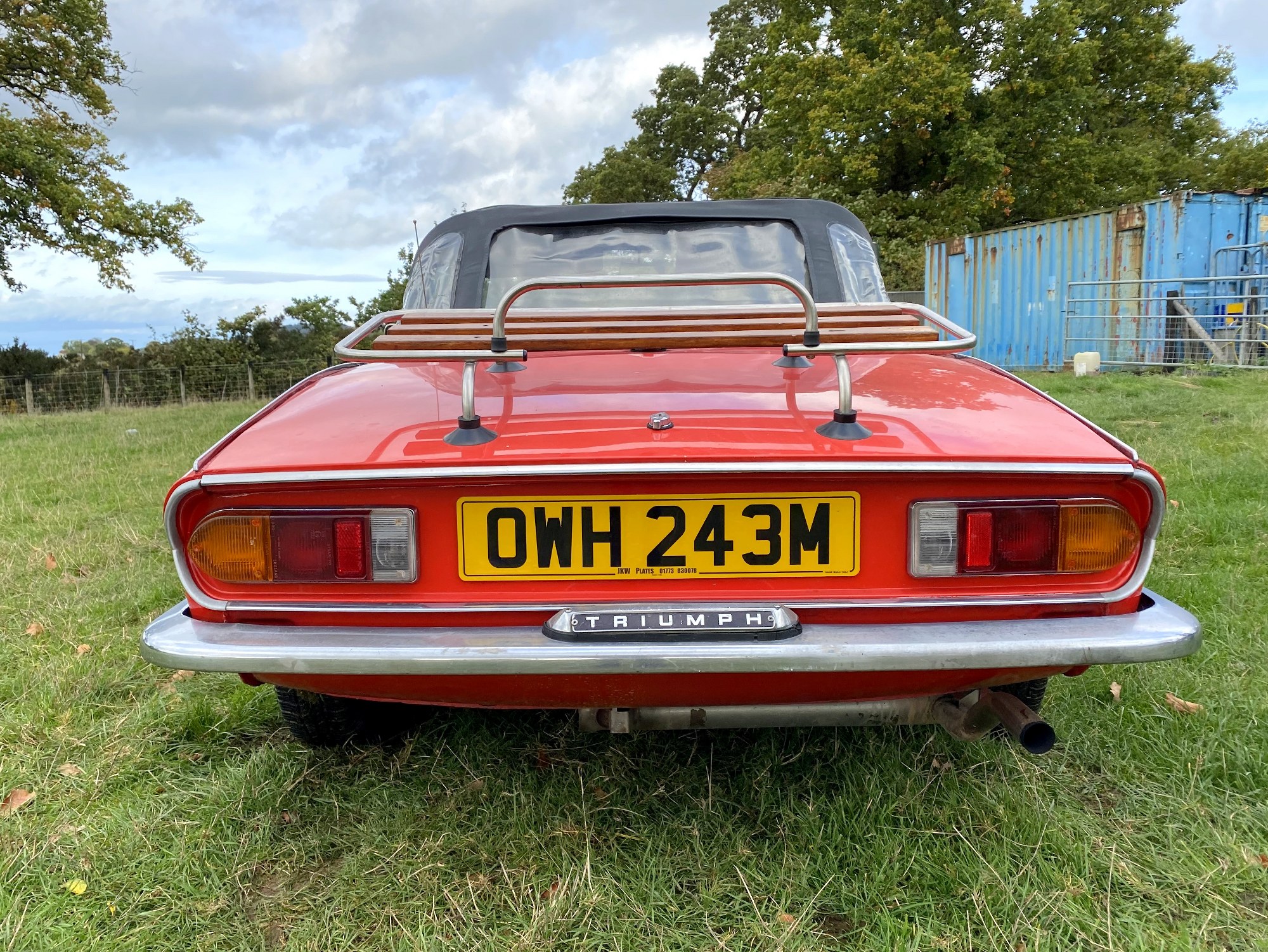 Lot 1 - 1973 Triumph Spitfire IV